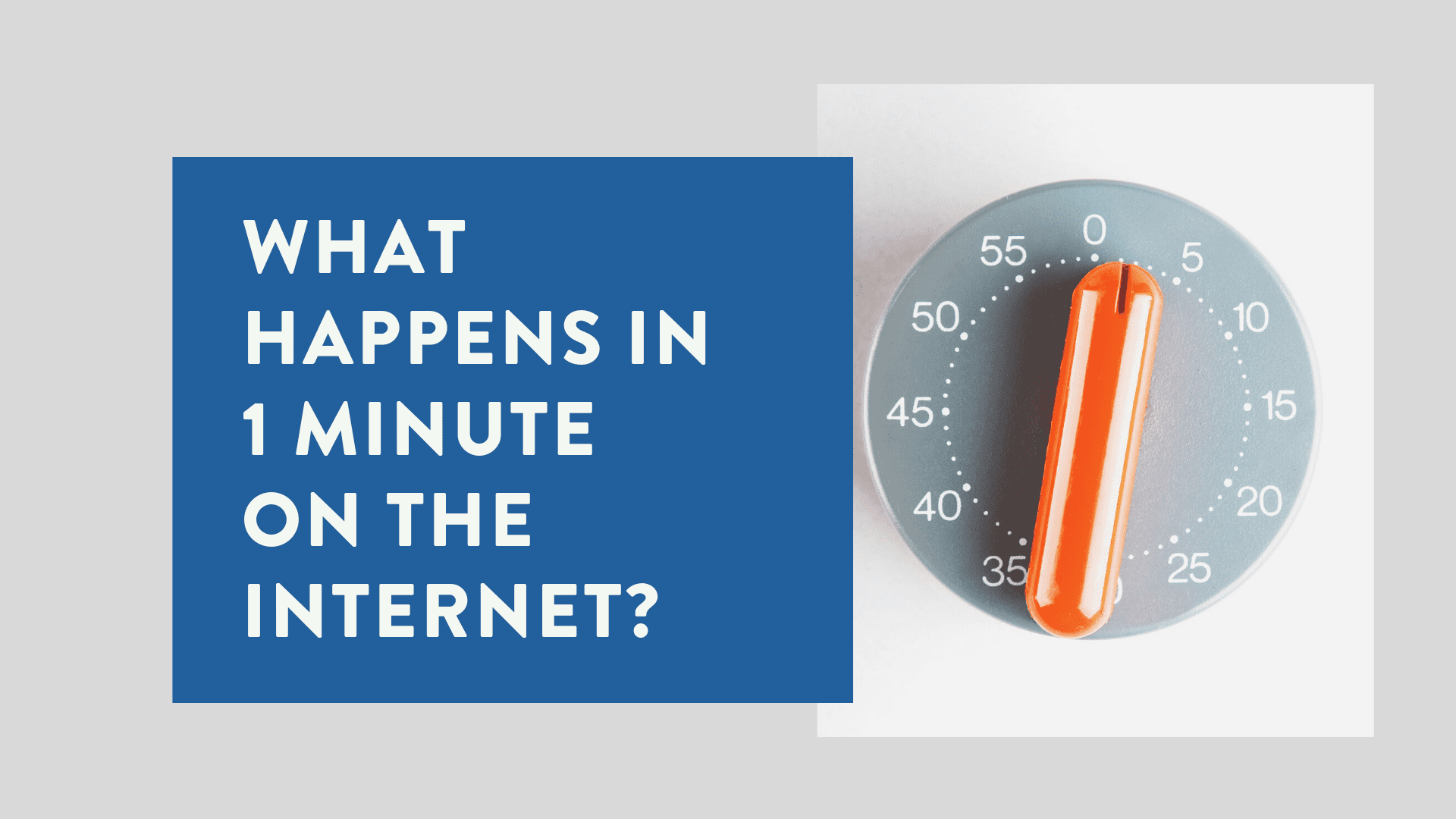 What happens in 1 minute on the internet? // Social Media Perth What happens in 1 minute on the internet? // Social Media Perth